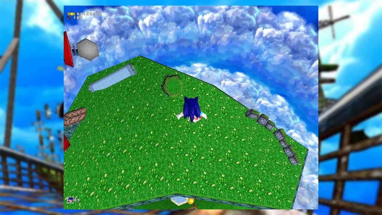 Sonic Aventure DX Windy Valley Beta Preview 2 - YouTube