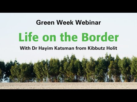 JNF Webinar with Hayim Katsman from Kibbut Holit - YouTube