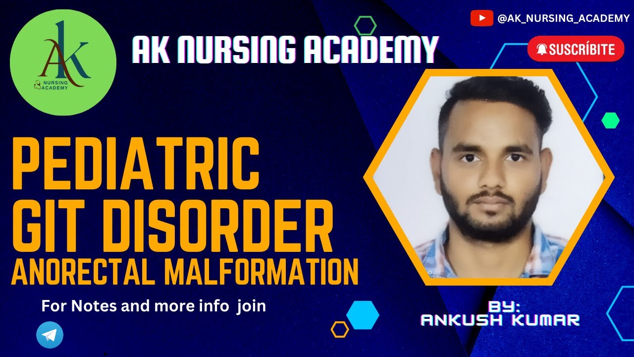 PEDIATRIC GIT DISORDER ANORECTAL MALFORMATION - YouTube