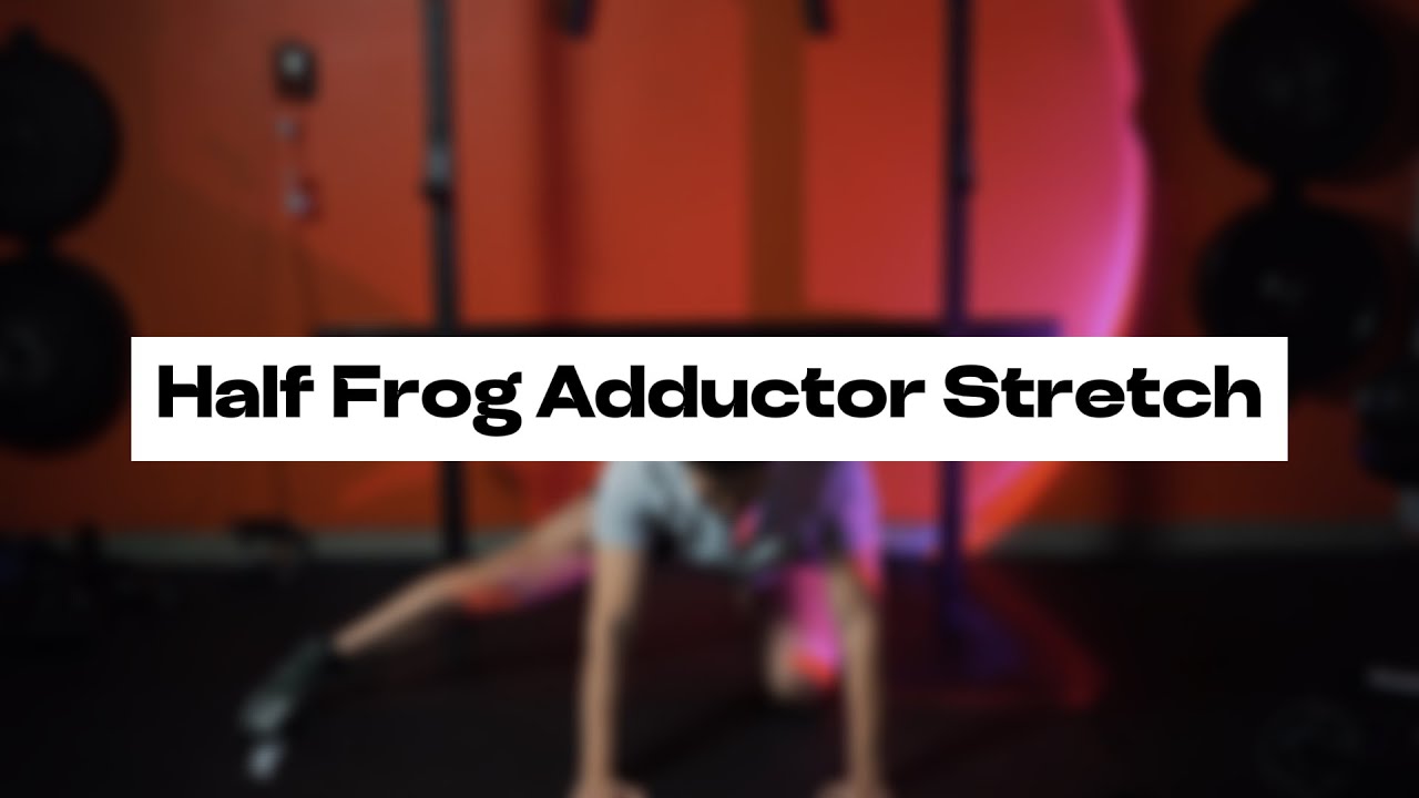 Half Frog Adductor Stretch - YouTube