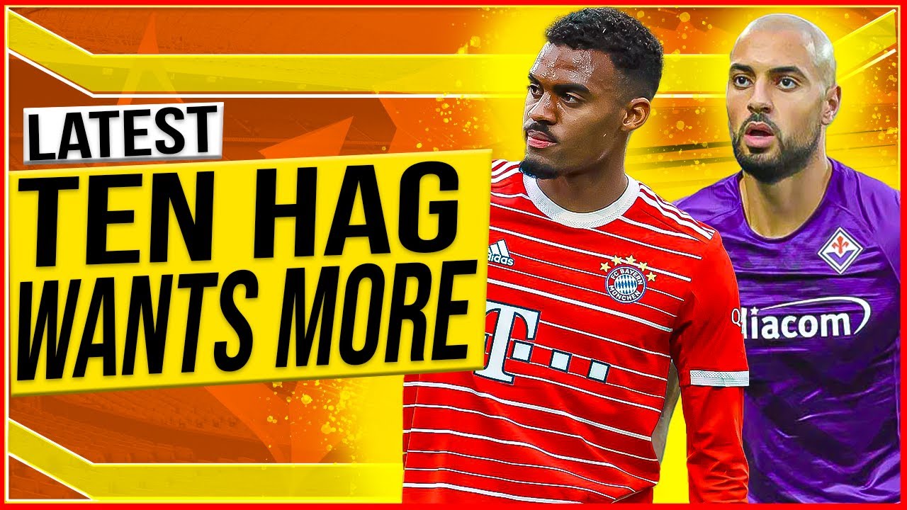 TEN HAG TRANSFER ANGER! Amrabat Waiting For Man Utd Bid! Gravenberch Interest! Man Utd News ...