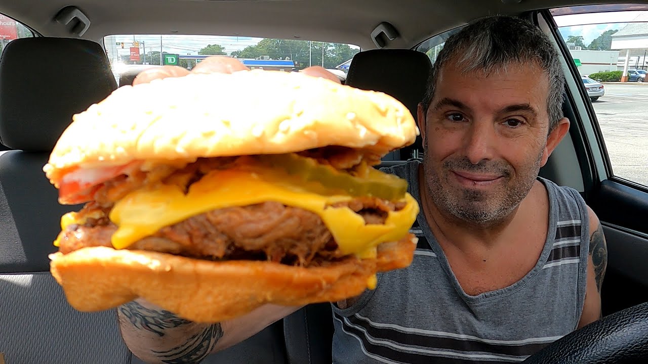 burger king NEW brisket whopper review - YouTube