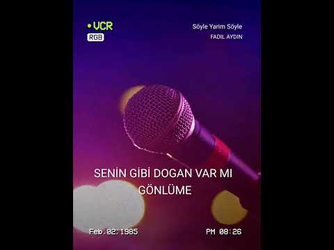 söyle yarim söyle karaoke ilahisi