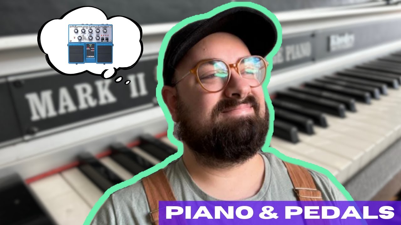 How To Create Great Sound With Effect Pedals On Piano! - YouTube