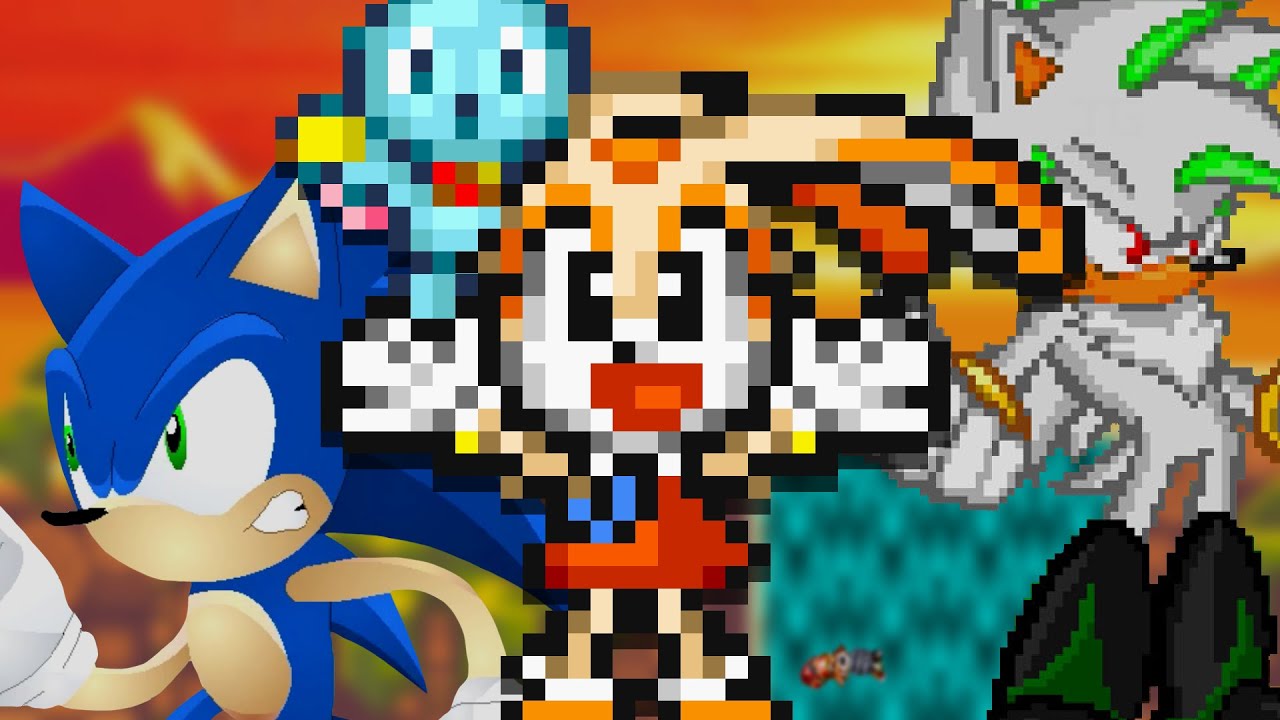 The chaos of Sonic flash games - YouTube