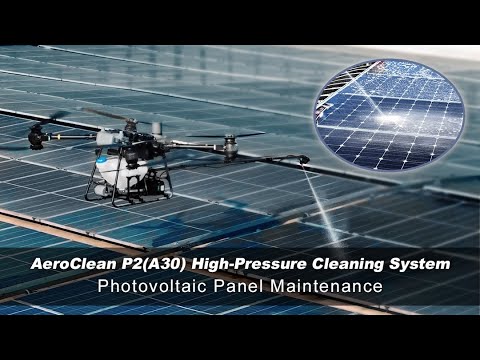 AeroClean P2(A30) High Pressure Cleaning System for Photovoltaic Panels ...