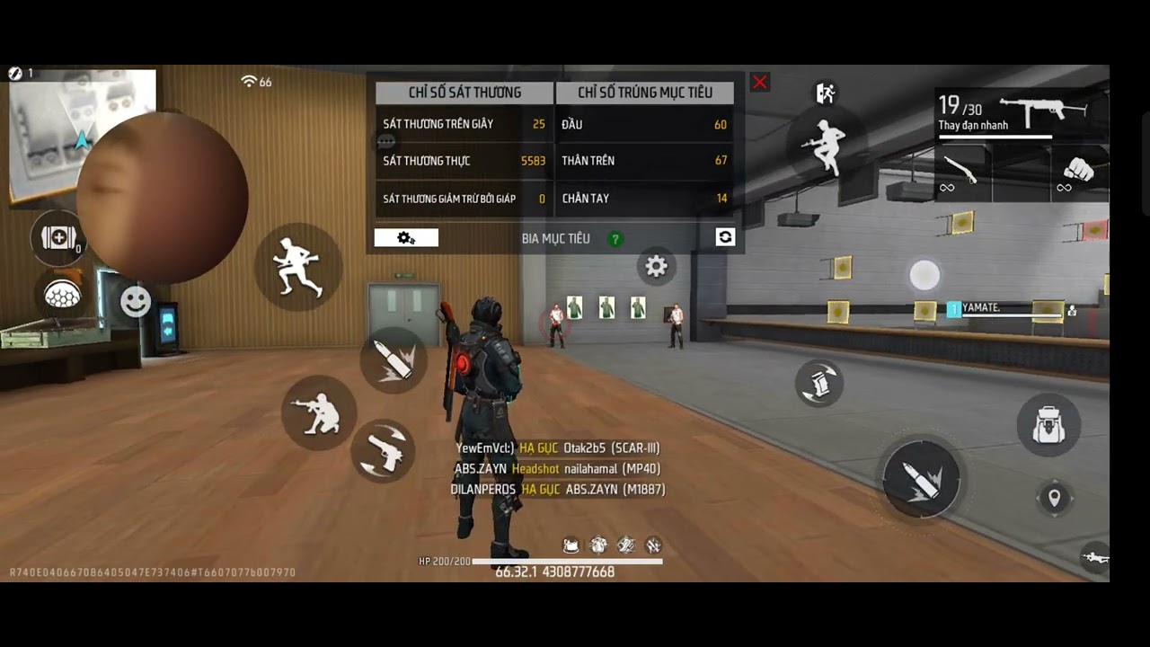 chỉ cách kéo tâm trong ff ko hack - YouTube