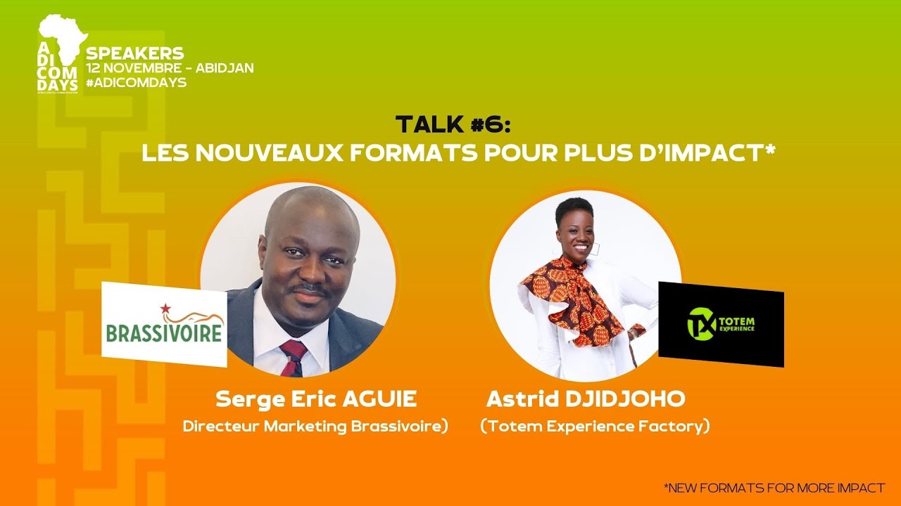 Les nouveaux formats pour plus d'Impact - Serge Eric AGUIE & Astrid ...