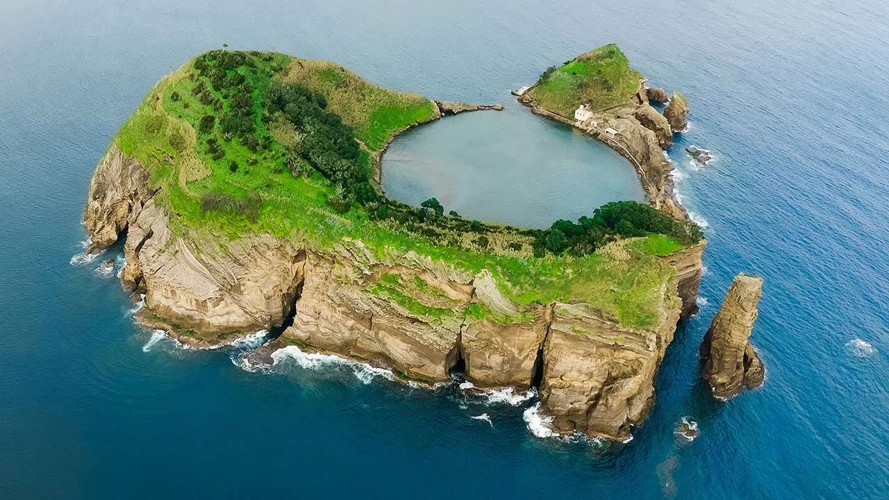 AZORES, São Miguel from THE SKY | 4K Drone Footage - YouTube