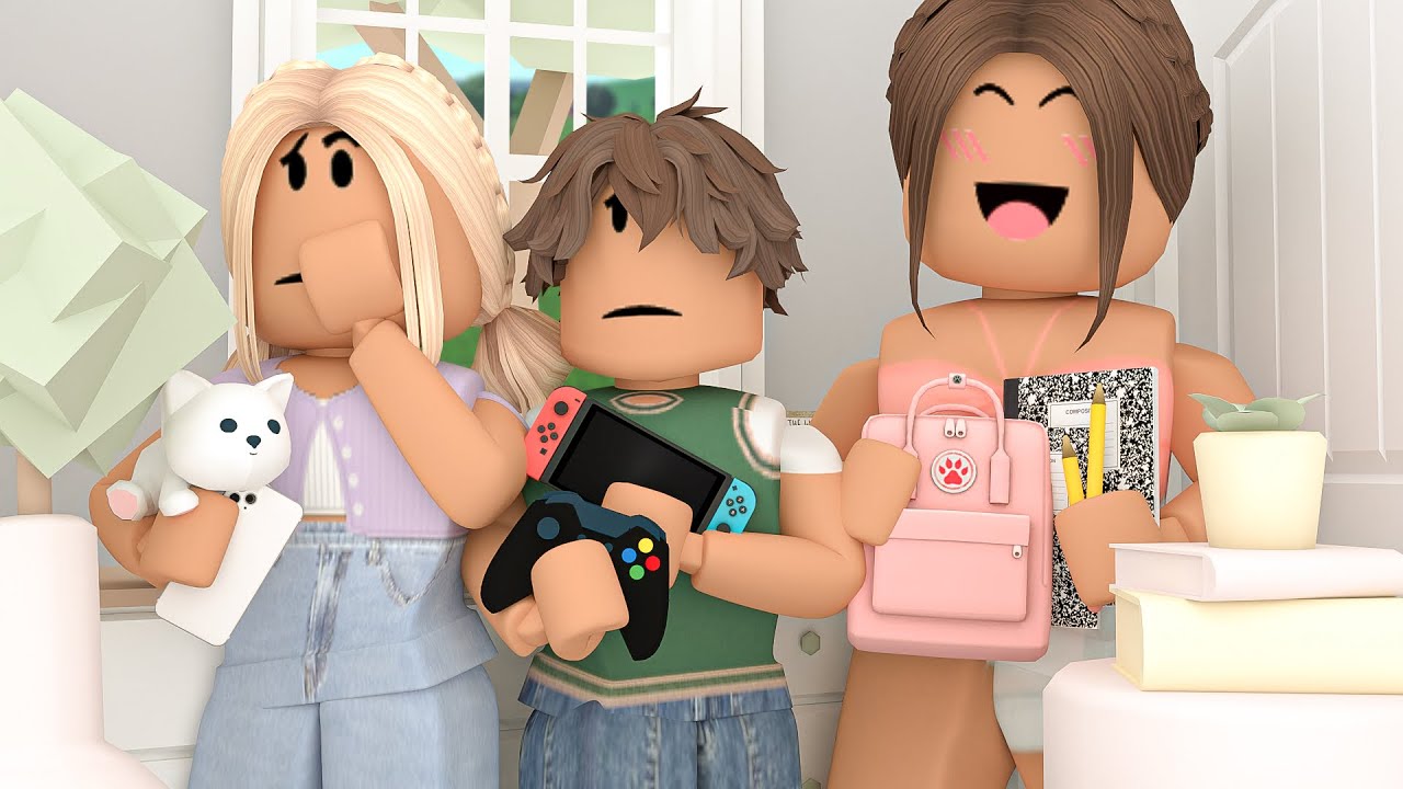 Preparing for the FIRST Day of SCHOOL Routine! | Roblox Bloxburg Family ...