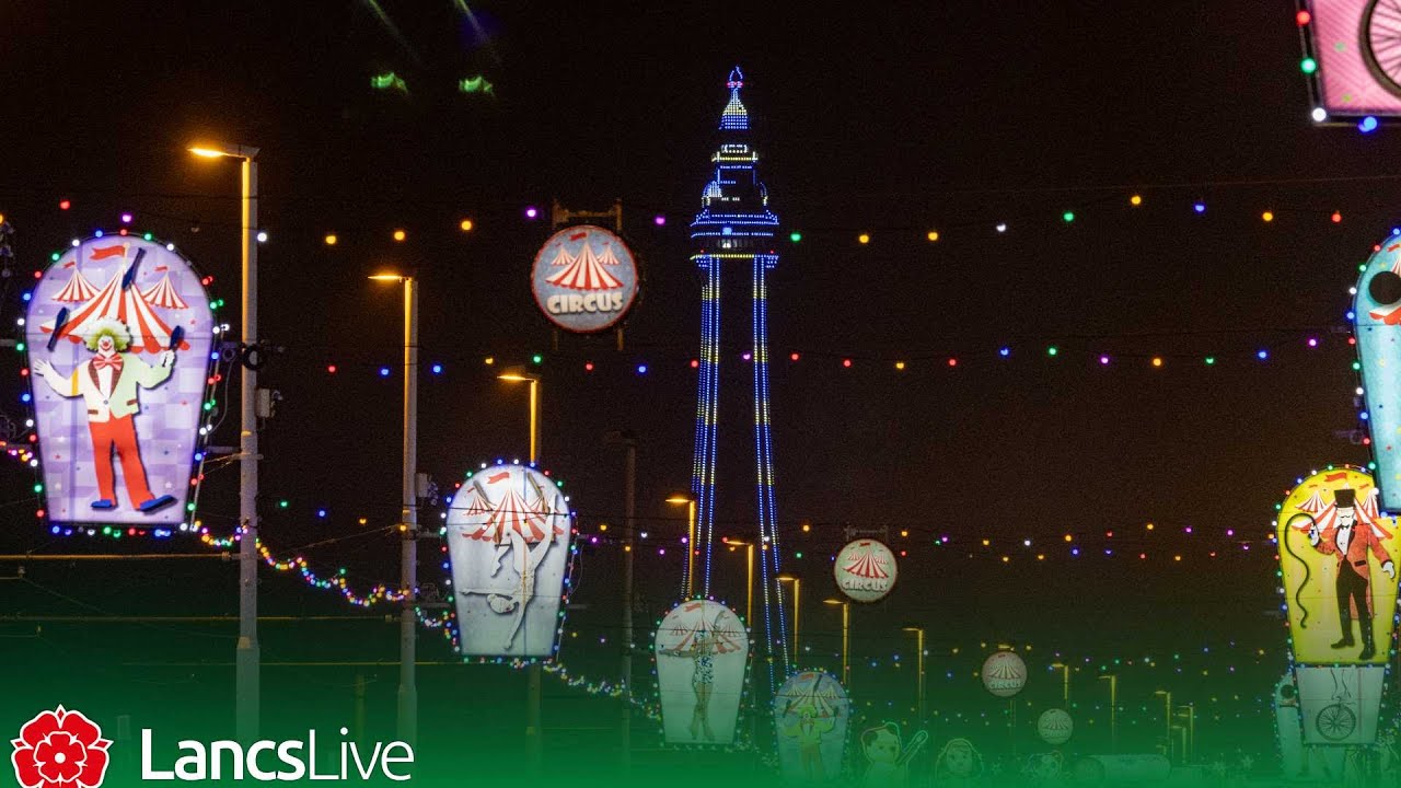 Blackpool Illuminations' tableaux 2023 - YouTube