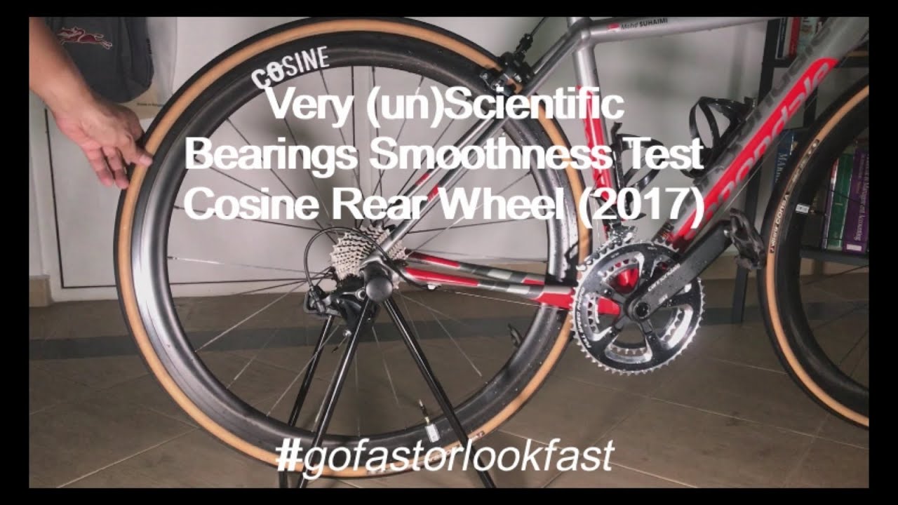 Very (un)Scientific Bearing Smoothness Test - Cosine Wheel - YouTube