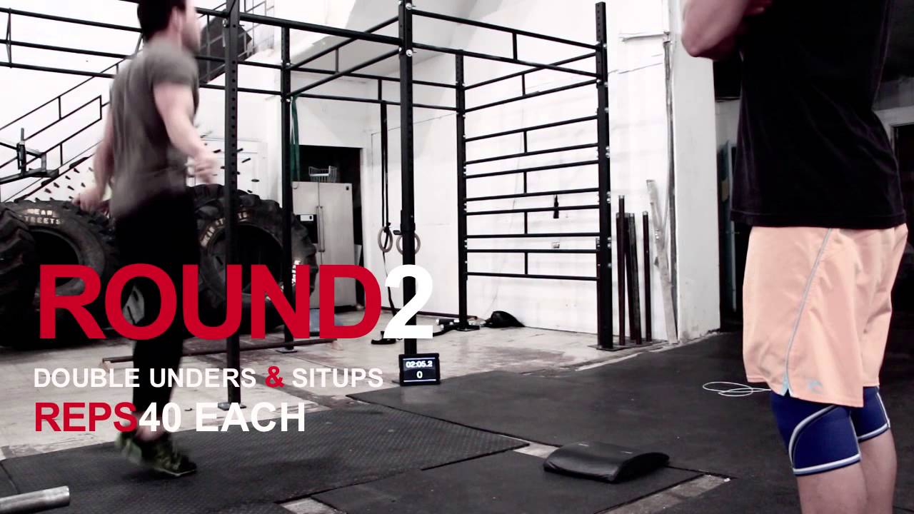 SPARTAN MUSCLE - CROSSFIT WOD ANNIE - YouTube