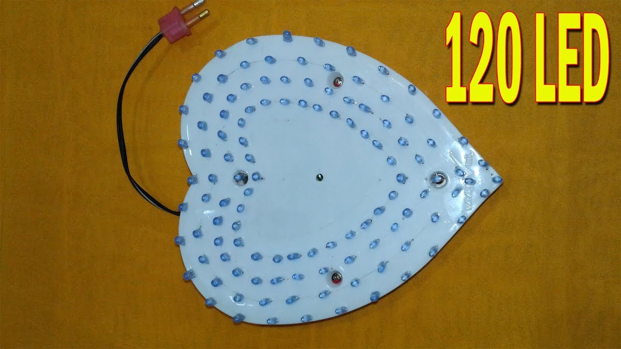 HOW TO MAKE A 4 CHANNEL LED CHASER/4 MODES - YouTube