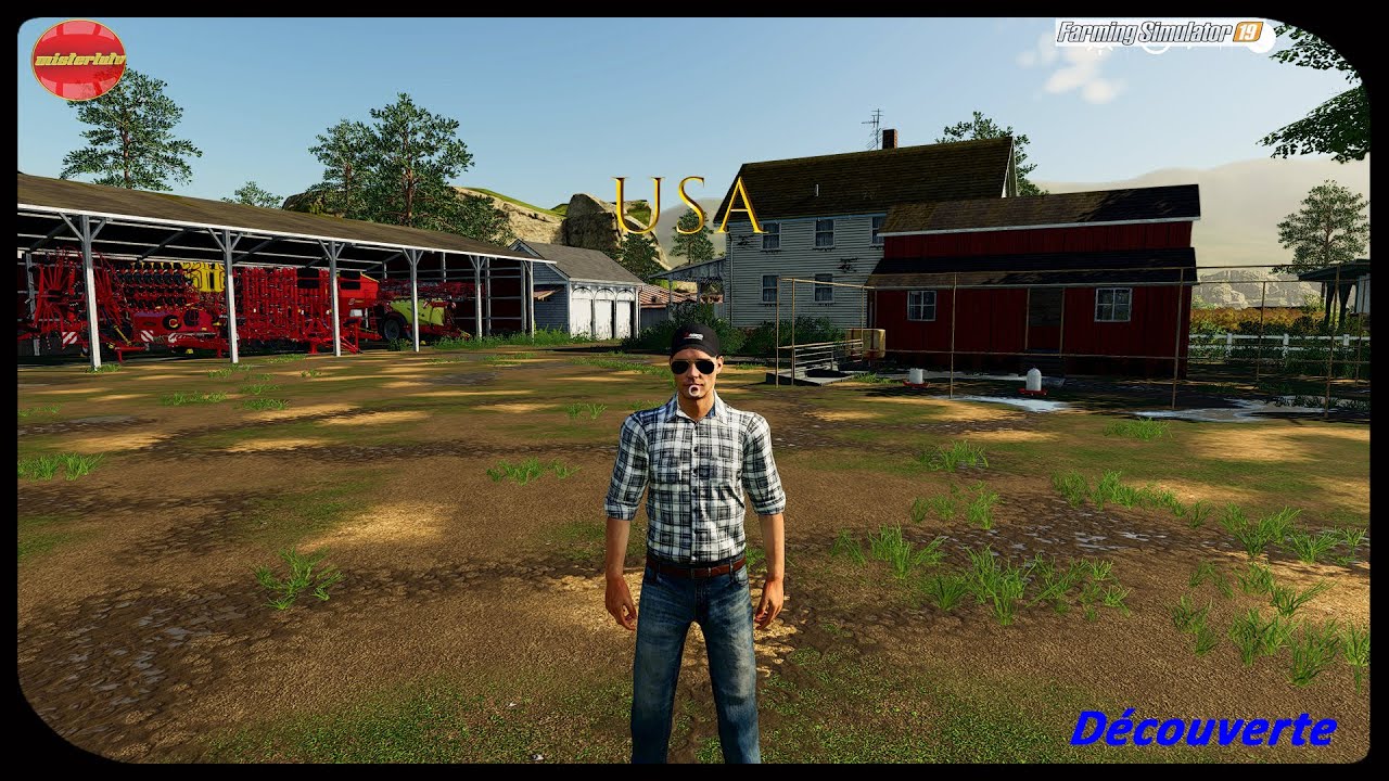 [FS19] Map USA By Asenic Modding (découverte et présentation) - YouTube