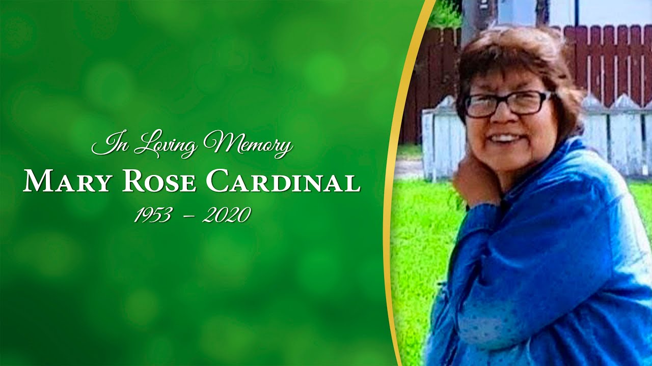 Mary Rose Cardinal: Viewing and Funeral Service - YouTube