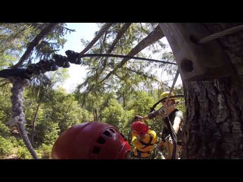 Zipline, Part 7: Second Bunny Zip (Josie)