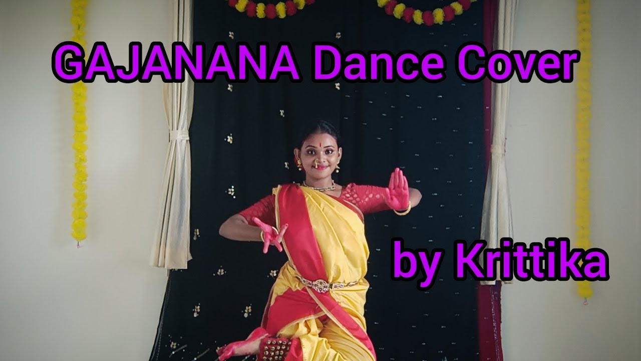 GAJANANA । Dance Cover। by Krittika #ganeshchaturthi #dance - YouTube