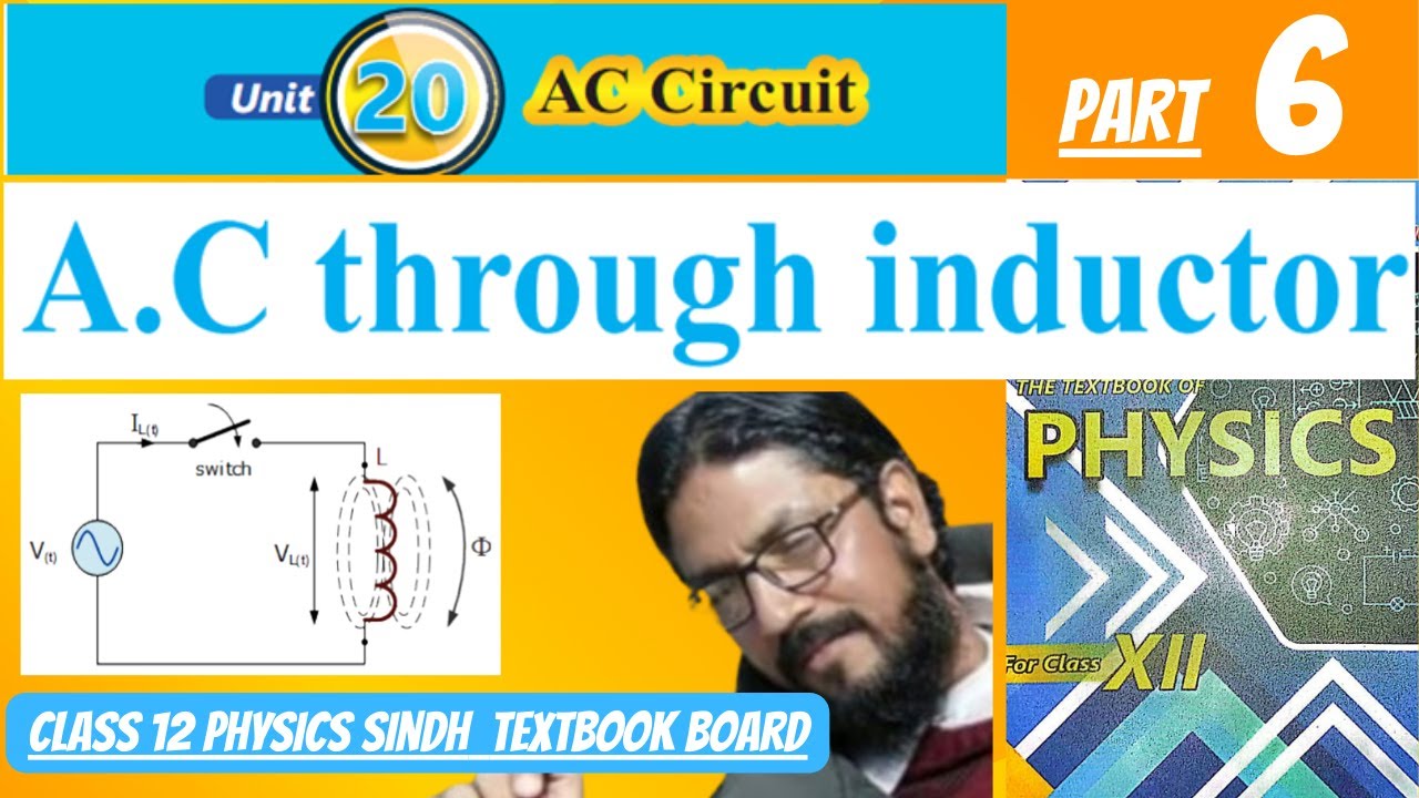 ac through inductor class 12 new book | ac circuits | chapter 20 ...