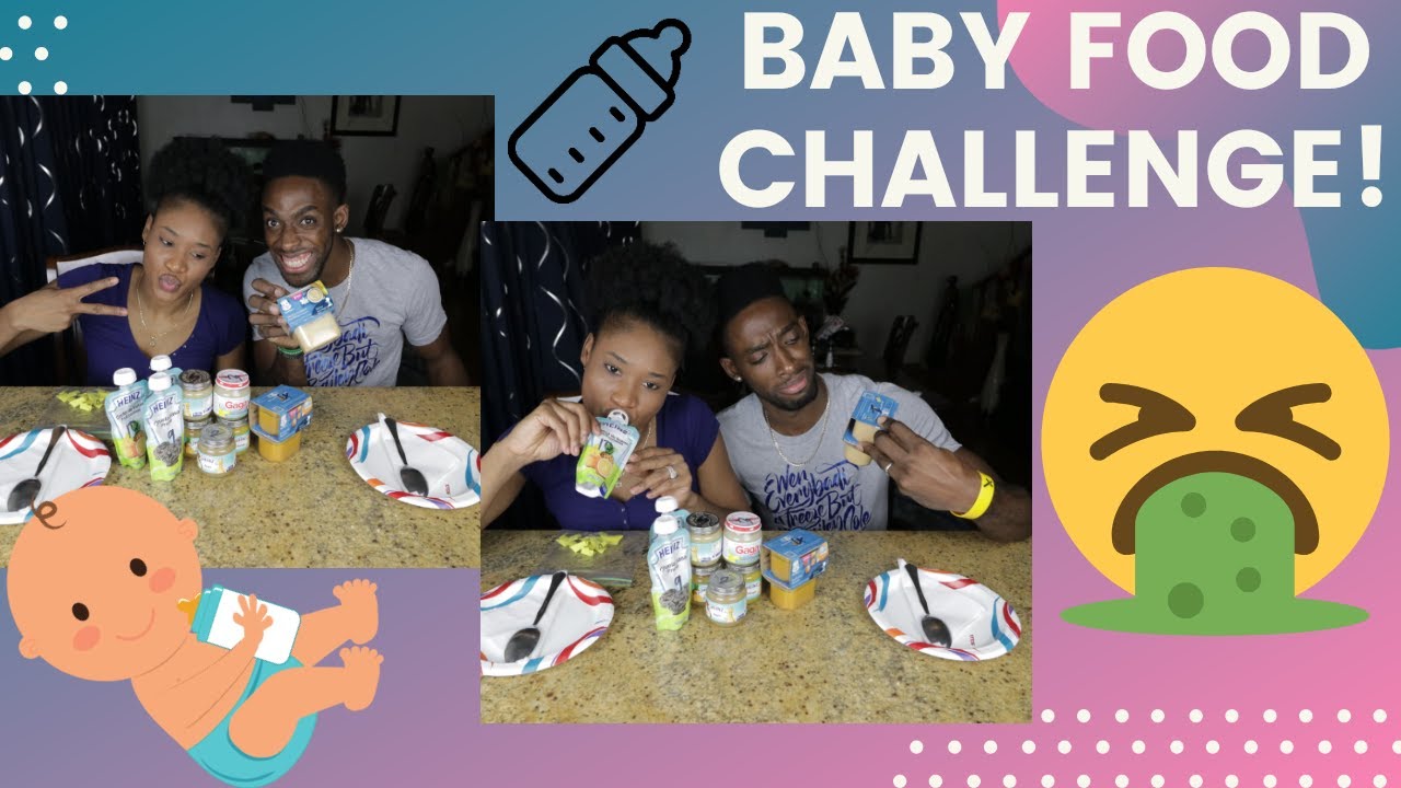 👶🏽BABY FOOD CHALLENGE!🍼 - YouTube