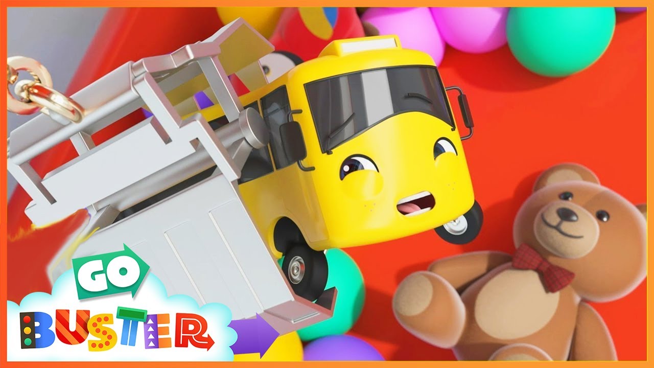 Buster Gets Caught by a Giant Claw! | Go Buster | Baby Cartoons | Kids ...