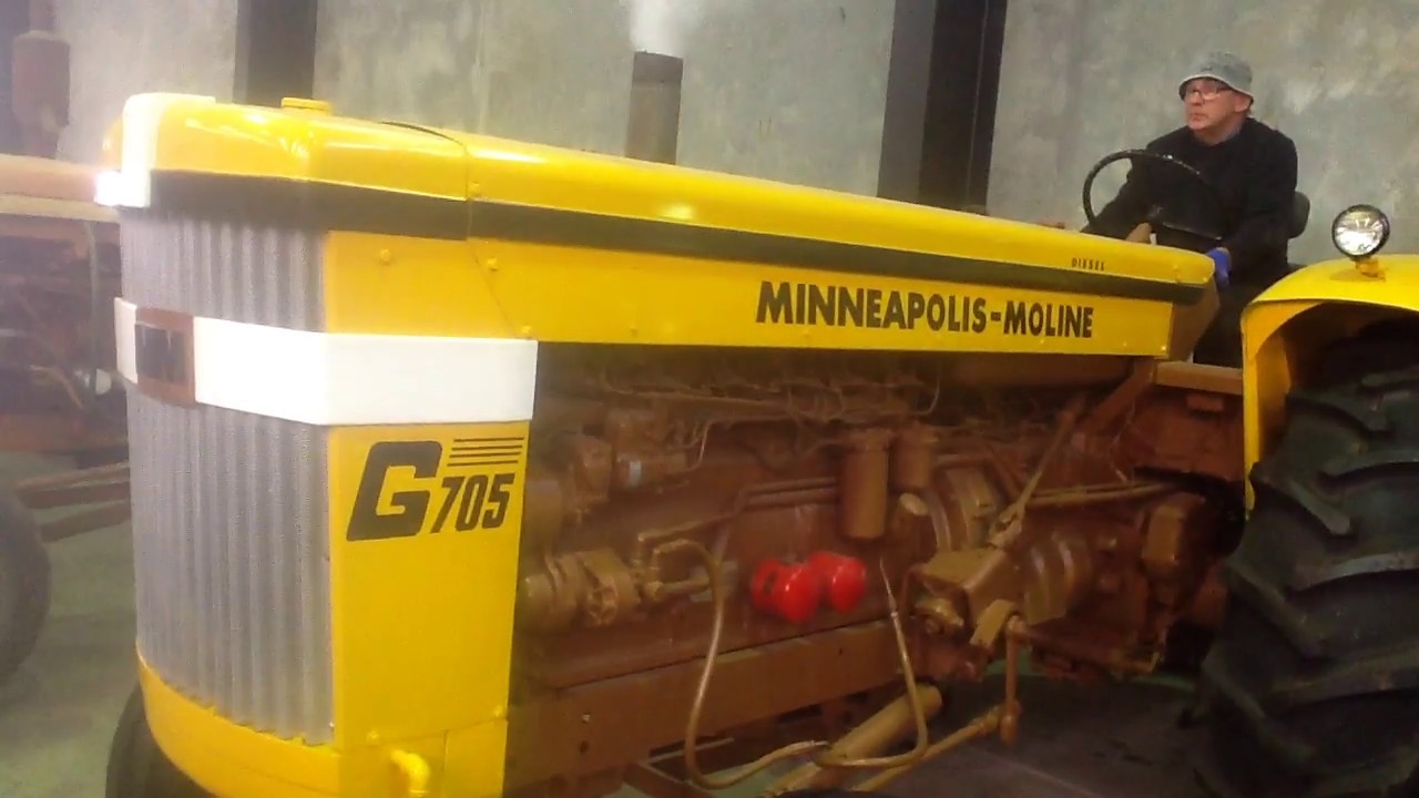 Donington Auctions - LOT 57 - 1964 Minneapolis Moline G705 tractor ...