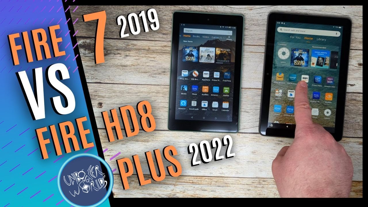 2019 Amazon Fire 7 Tablet or 2022 Fire HD8 Plus? - YouTube