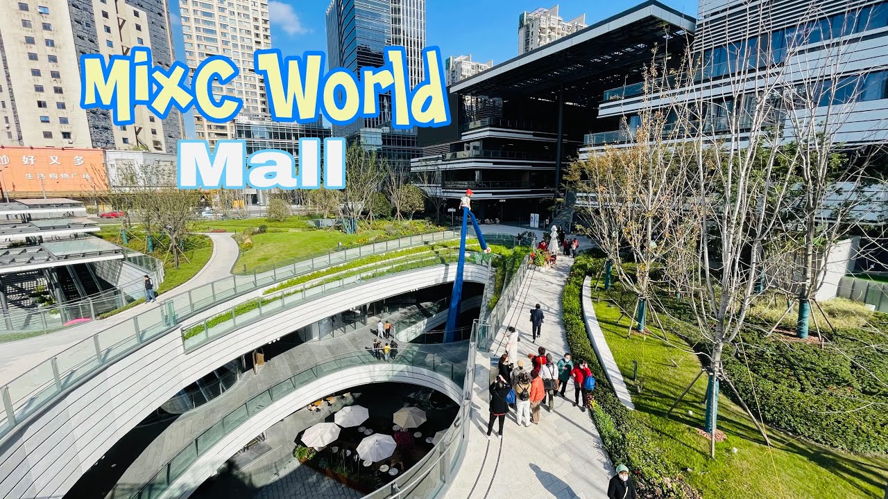 WALKING TOUR!/MIXC WORLD MALL AT TIANTONG ROAD SHANGHAI! - YouTube