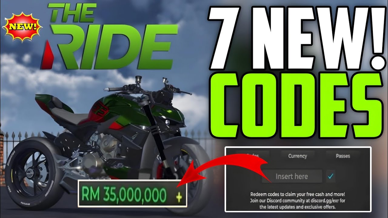 UPDATE🌟!!*THE RIDE CODES - ROBLOX RIDE CODES - CODES FOR THE RIDE ...