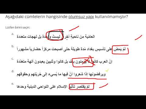 ANKARA İLİTAM  ARAPÇA 1 2022 ÇIKMIŞ FİNAL SORU ÇÖZÜMÜ