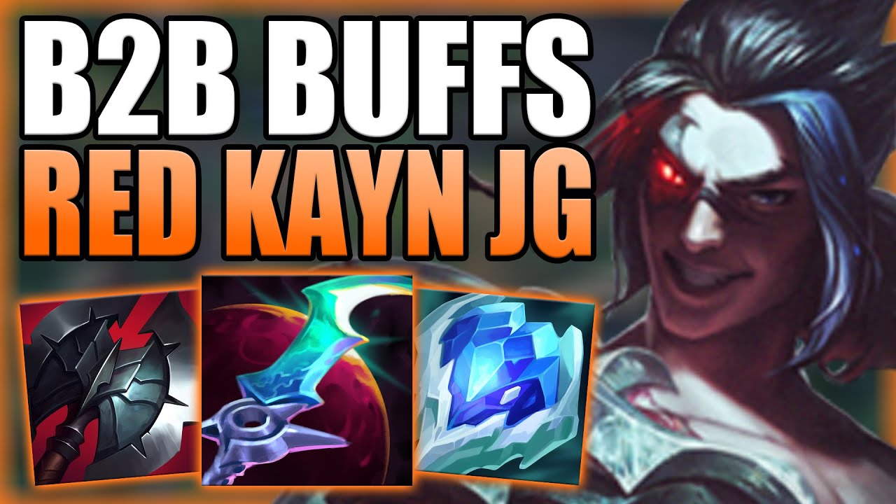 RIOT BUFFED RED KAYN AGAIN SO... THIS IS HOW YOU CAN SAVE A LOST GAME ...