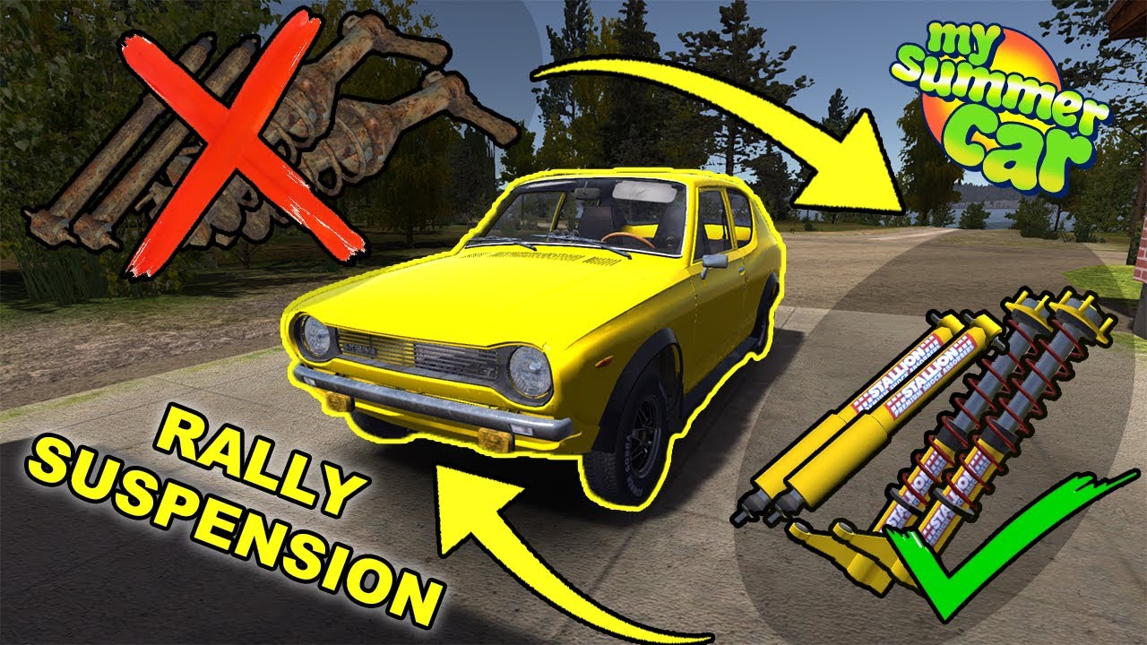 New Rally Suspension for Satsuma | My Summer Car #12 - YouTube