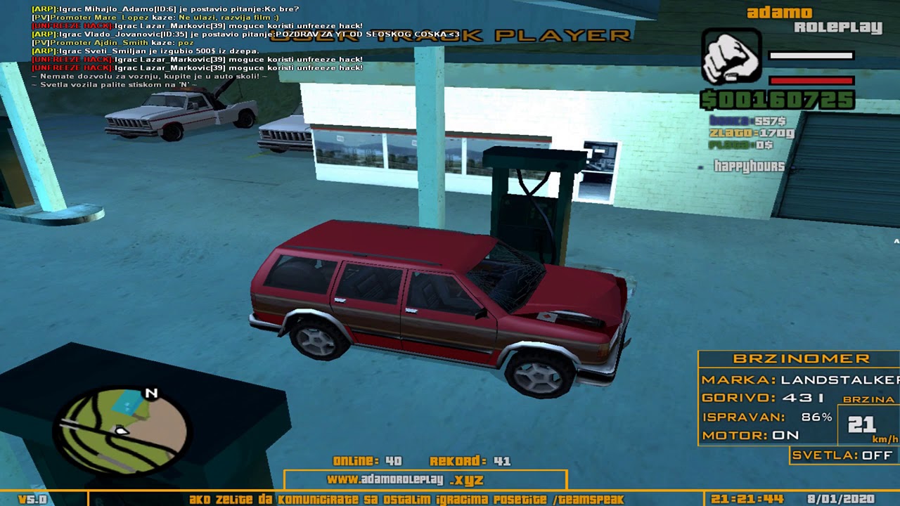 SA:MP #6 - Novi update na Adamo Roleplay - YouTube