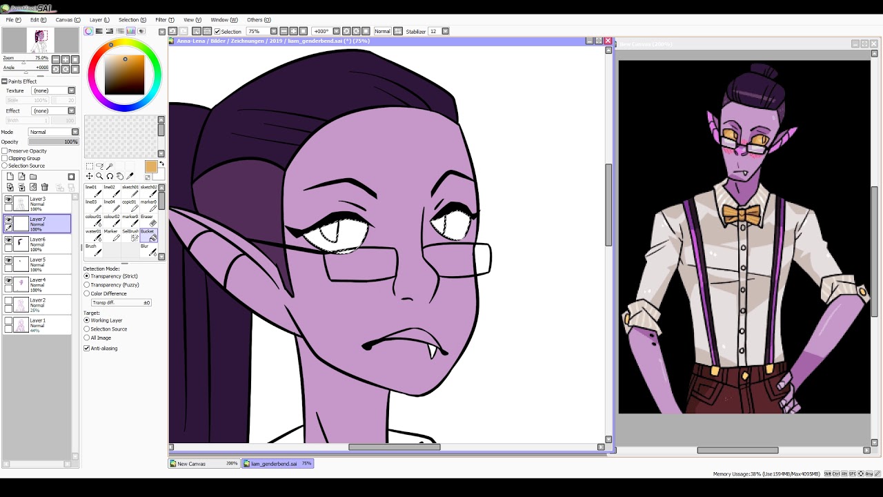 Monster Prom Liam // Genderbend - YouTube