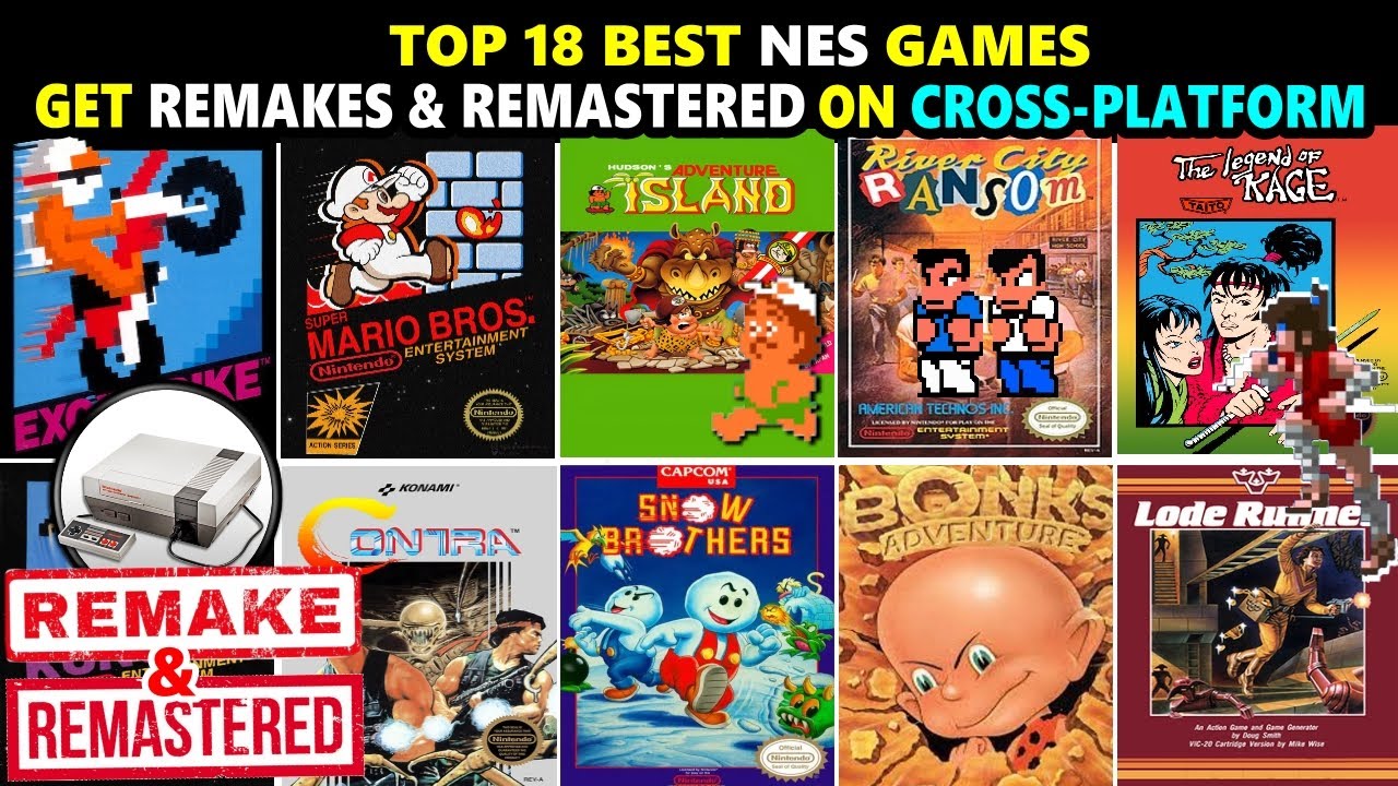 Top 18 Best NES Remakes & Remastered Games on Cross-Platform - YouTube