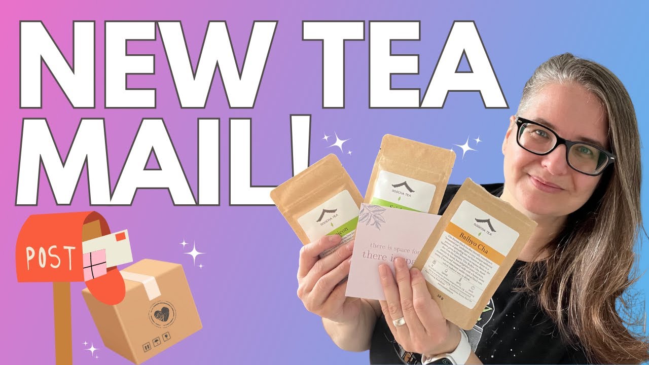 Drinking Soocha Tea together - a gift from a fellow tea lover and ...