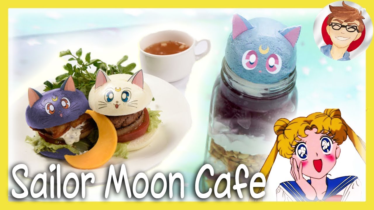 Sailor Moon Cafe #GirlsNightOut [Kiwi In Japan 036] - YouTube