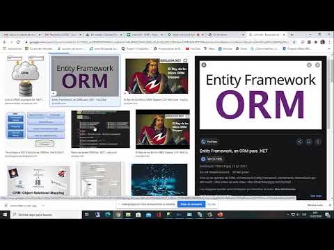 Primeros pasos con ORM Entity Framework Y publicacion en ip publica de ...