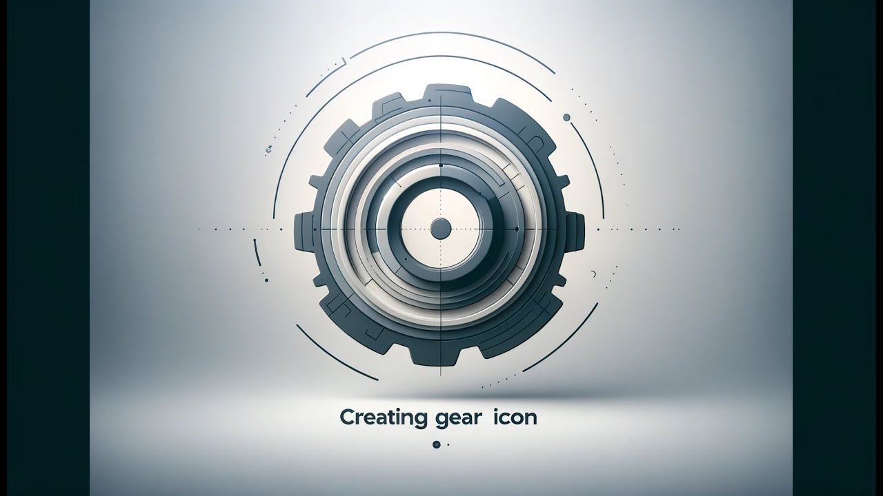Draw Gear icon using Figma in few seconds | Akhil's Play Book | Easy ...