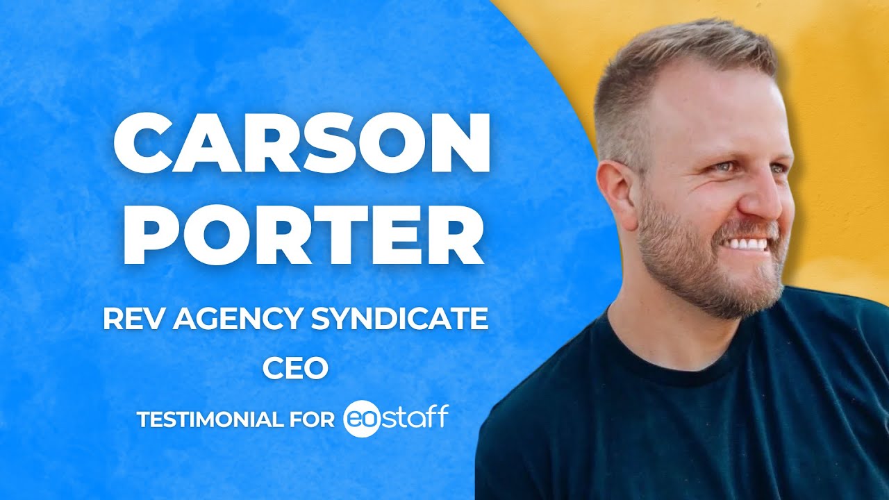 Carson Porter of REV Syndicate for EO Staff - YouTube