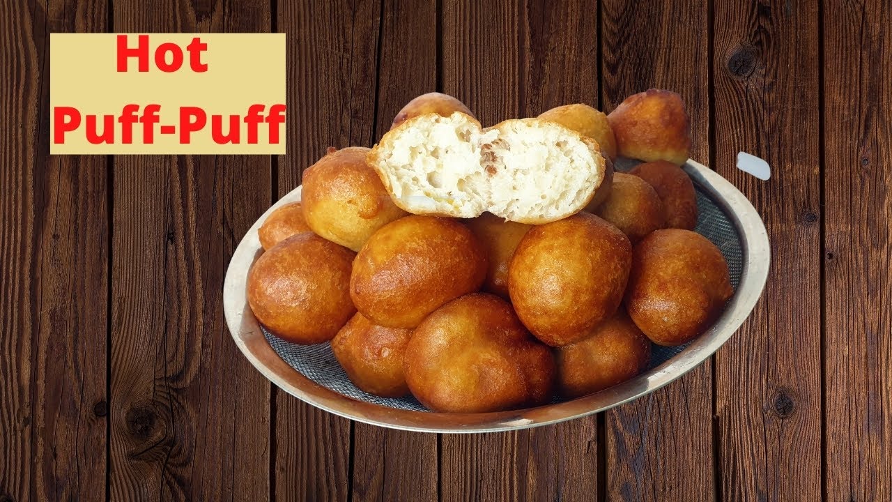 HOW TO MAKE PERFECT PEPPER PUFF-PUFF / PUFF-PUFF RECIPE - YouTube
