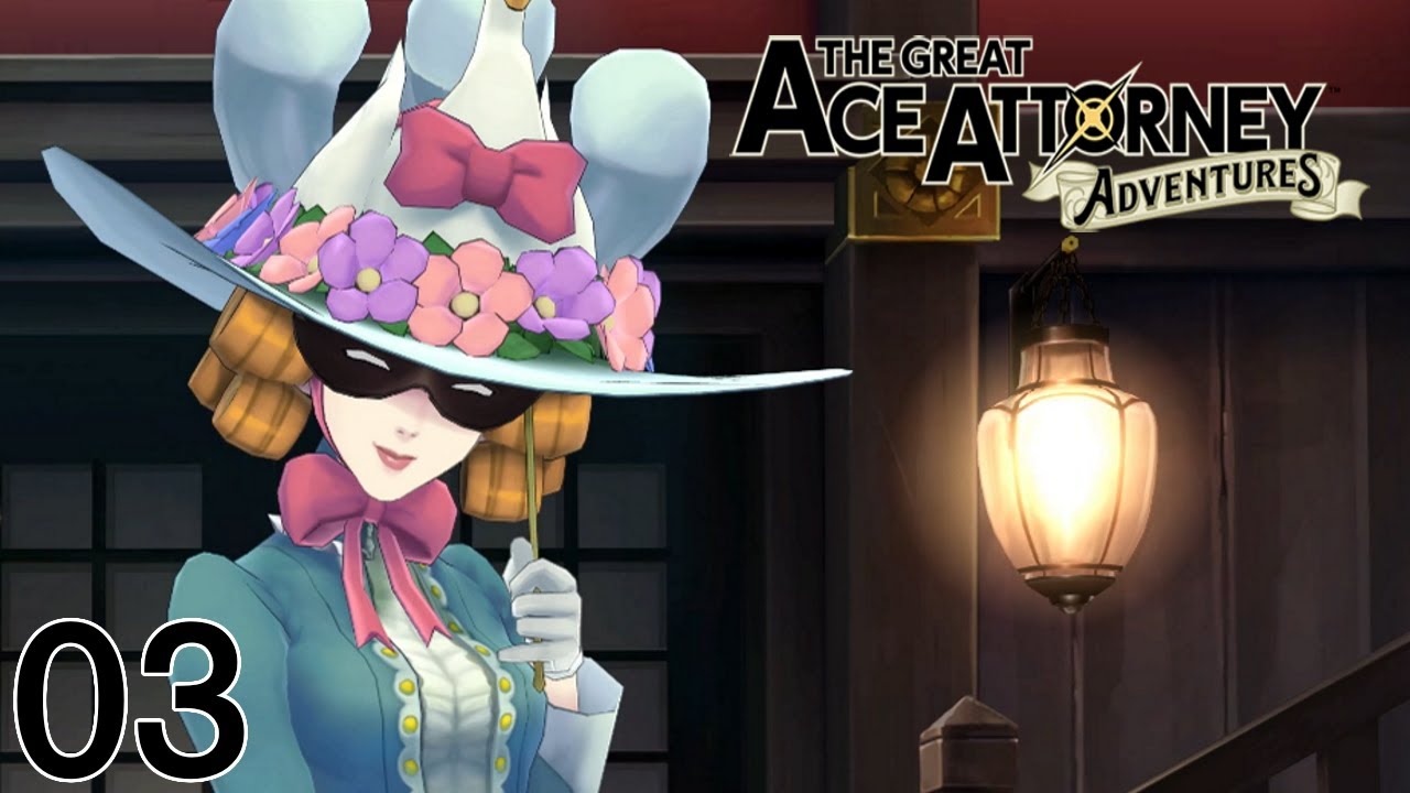 MISS BRETT - Playing The Great Ace Attorney Chronicles - 3 - YouTube