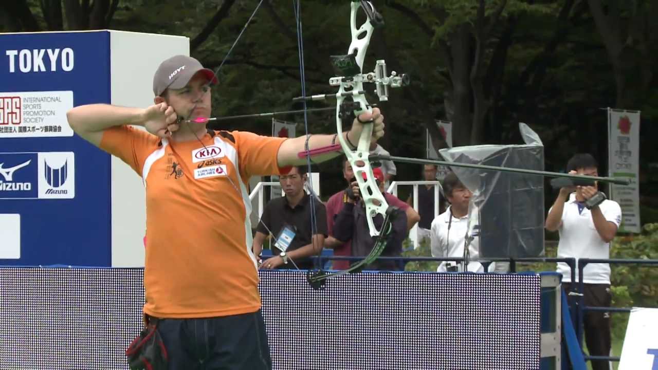 Peter Elzinga v Pierre-Julien Deloche – compound men quarterfinal ...