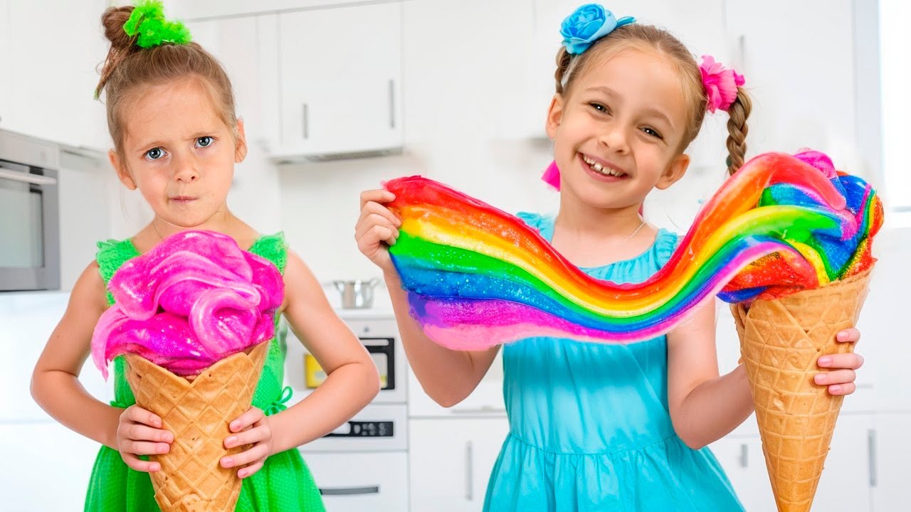 Colorful Food Challenge: Fun with Crazy Colors and Yummy Treats! - YouTube