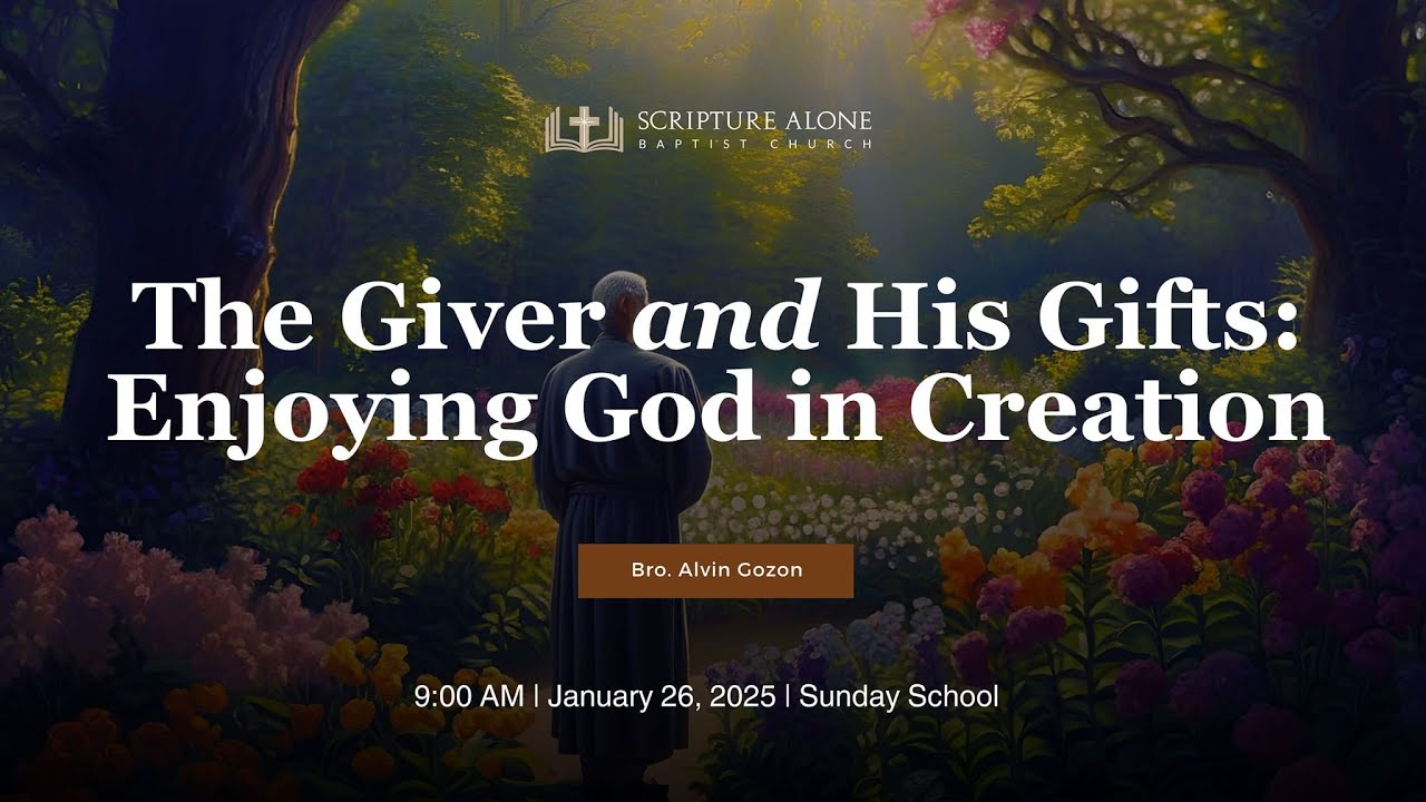 The Giver and His Gifts: Enjoying God in Creation - YouTube
