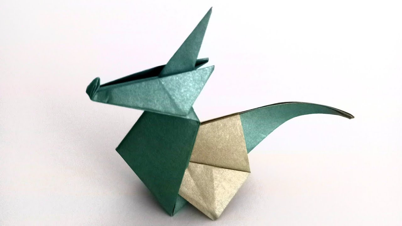 Origami Yoshi Dragon - YouTube