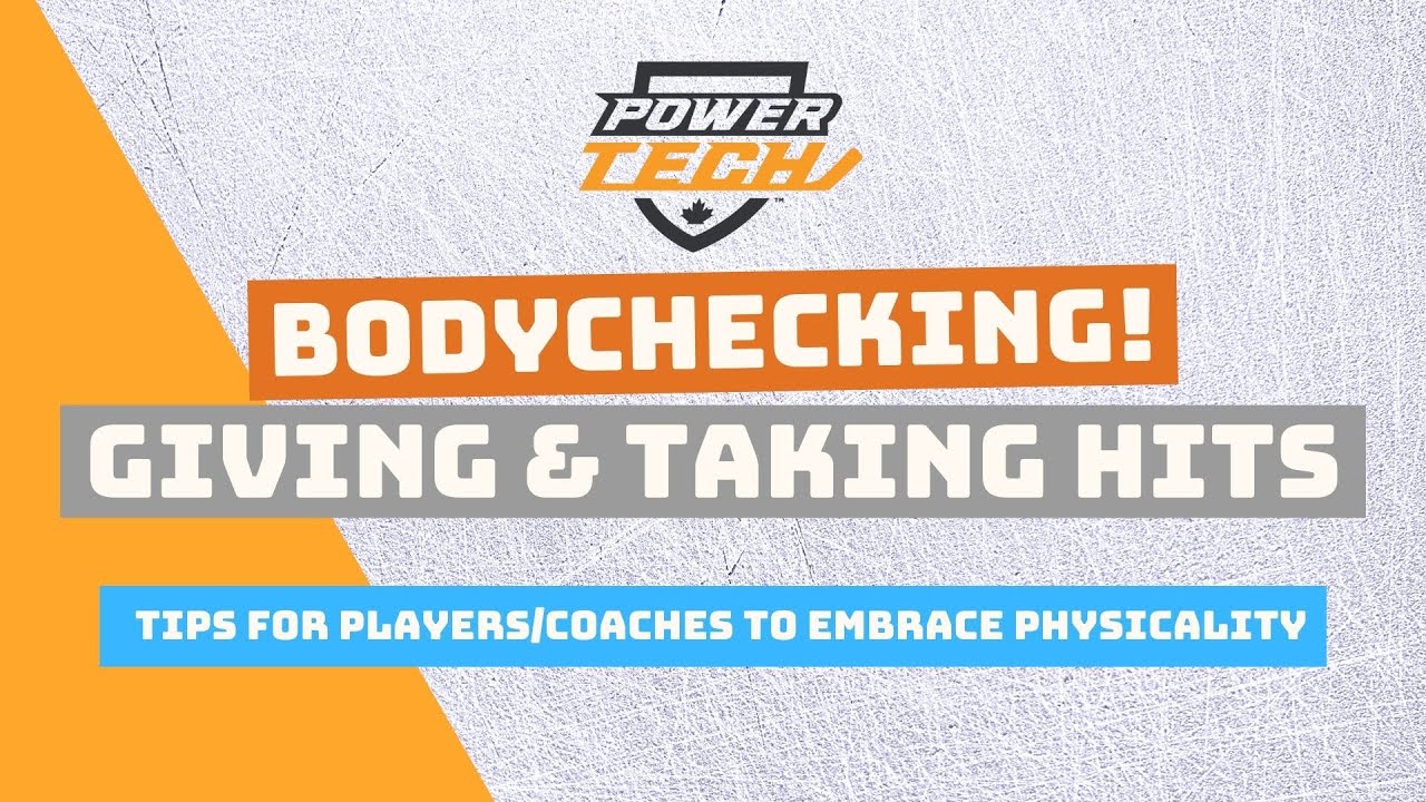 How to GIVE and RECEIVE a BODY CHECK | Hockey coach and player tips to ...