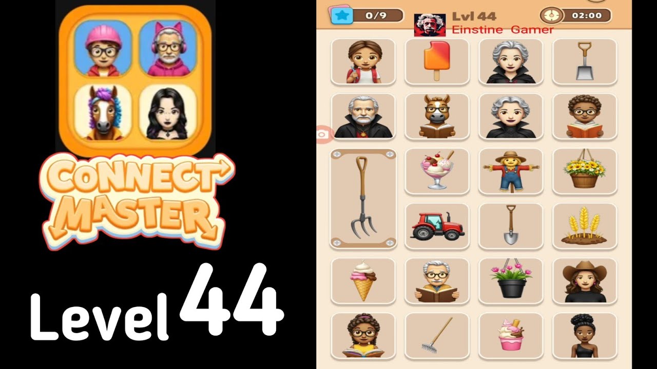 Connect Master Match Puzzle level 44 Guide Walkthrough Solution - YouTube