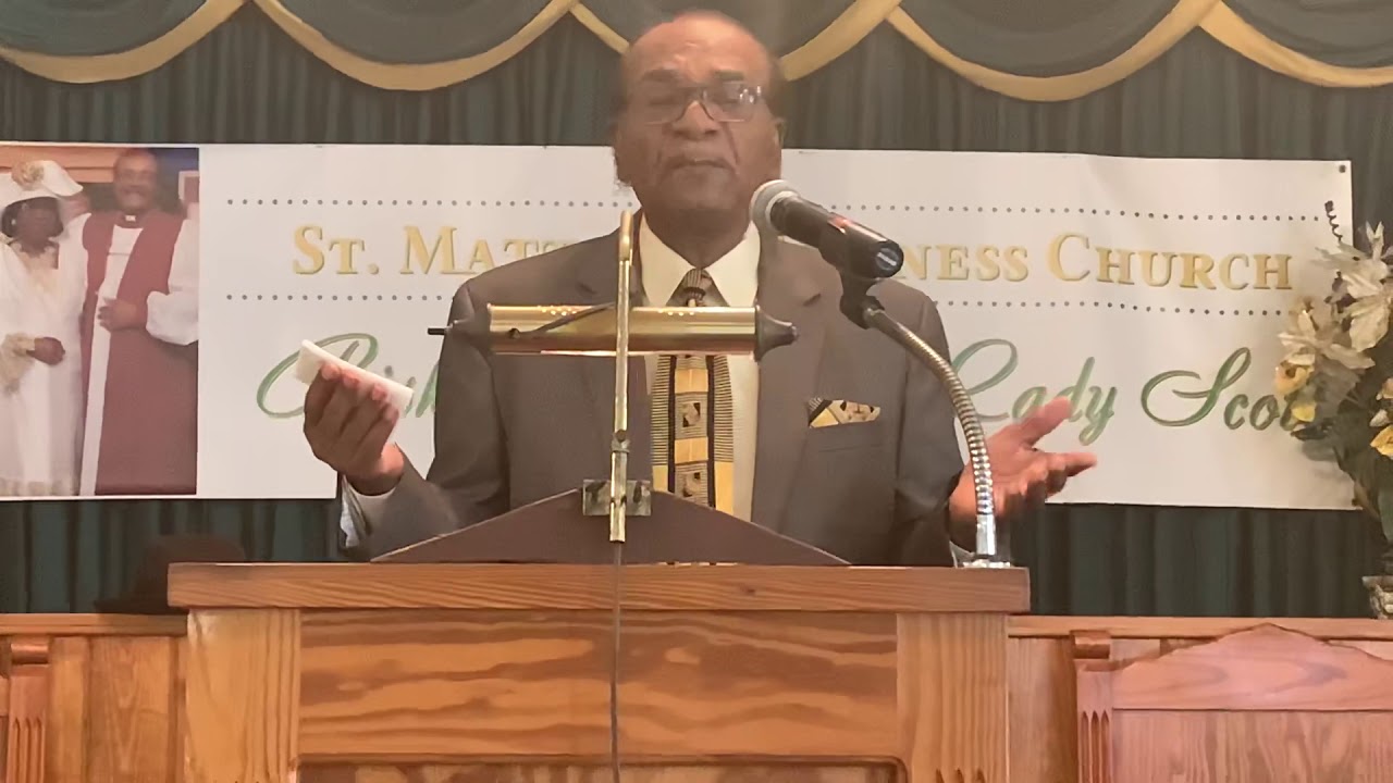 “Take A Stand” - Bishop Melvin Scott Sr. - YouTube