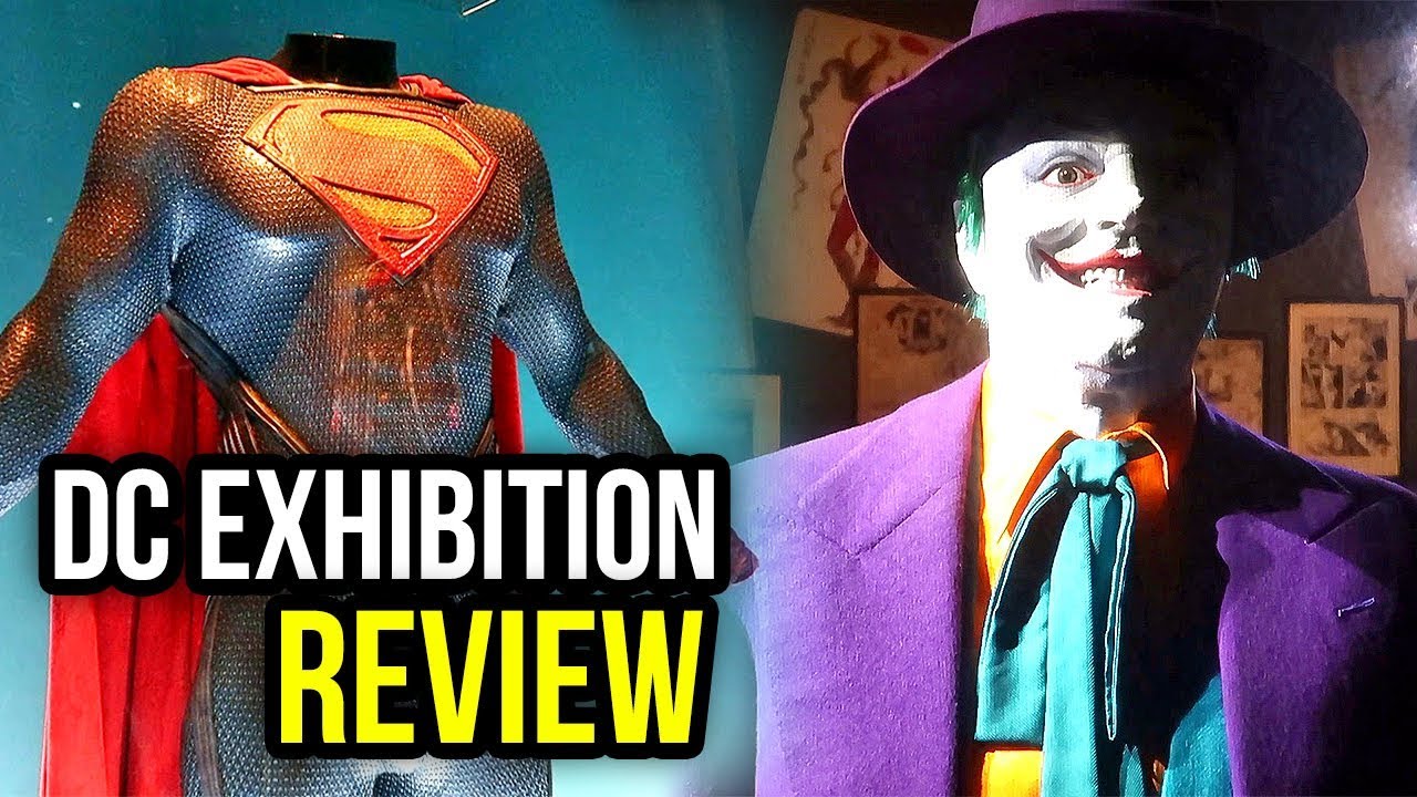 MUST SEE for DC Fans! - DC Exhibition Review + Vlog - YouTube